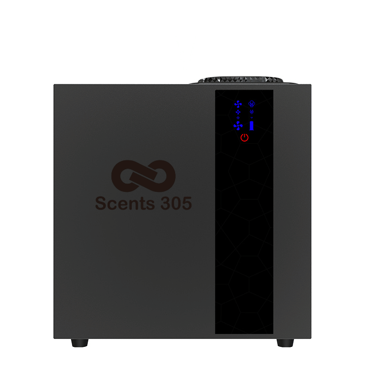 SHAMAN-MAX 8000 SMART HVAC SCENT DIFFUSER (BLACK) UP TO 8,000 SQSF Fir – Scents 305