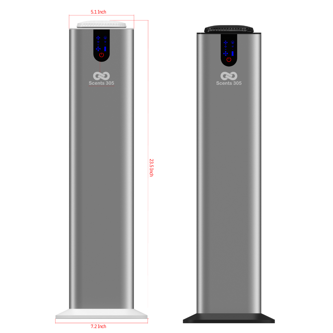 SHAMAN -TOWER SMART BLUETOOTH SCENT DIFFUSER UP TO 2,000 SQSF First Fr ...